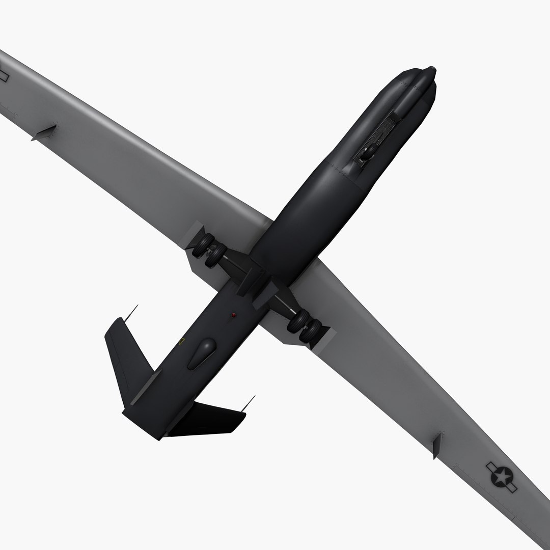 3d Model Rq-4 Global Hawk Uav Drone