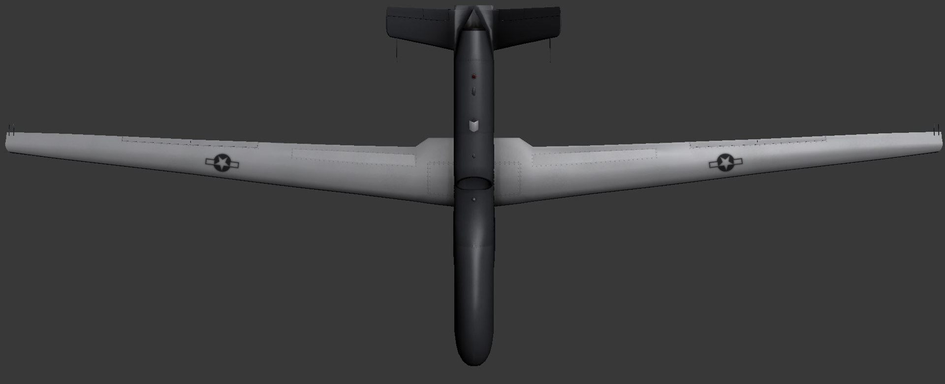 3d Model Rq-4 Global Hawk Uav Drone