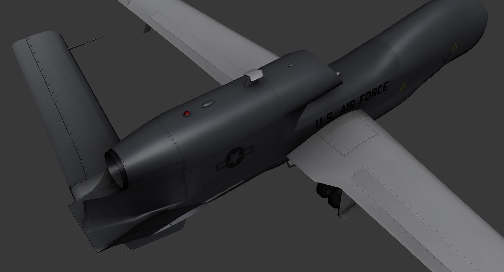 3d Model Rq-4 Global Hawk Uav Drone