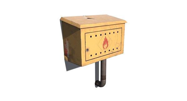 3D model pbr box gas - TurboSquid 1345676