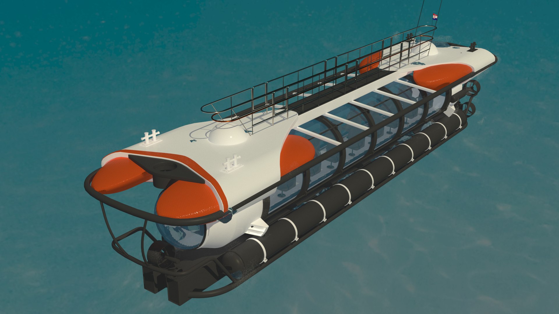 3D Submarine - TurboSquid 2263609