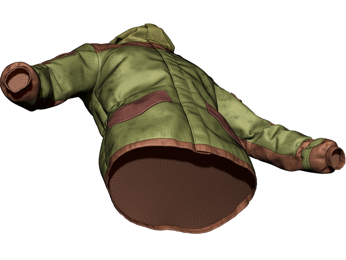 Jacket Gorka 3D Model - TurboSquid 1685614
