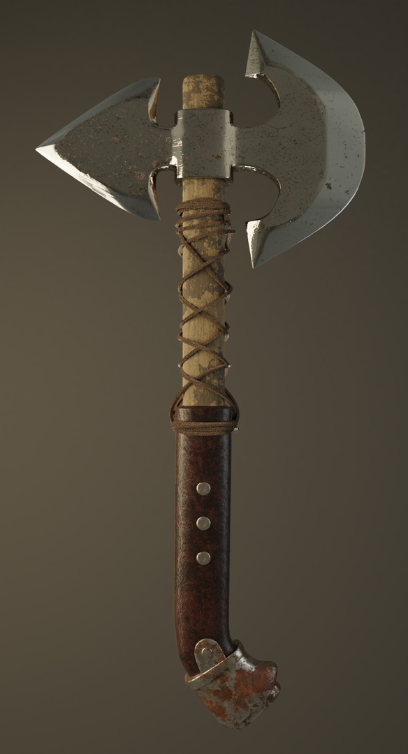 3D Medieval Ax - TurboSquid 1203729