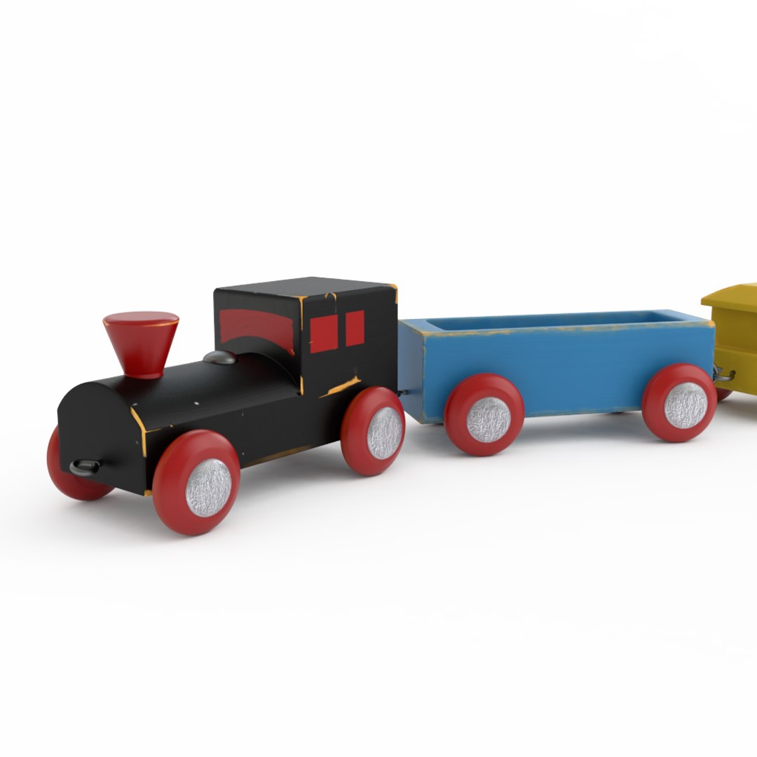 3d Brio Train Model