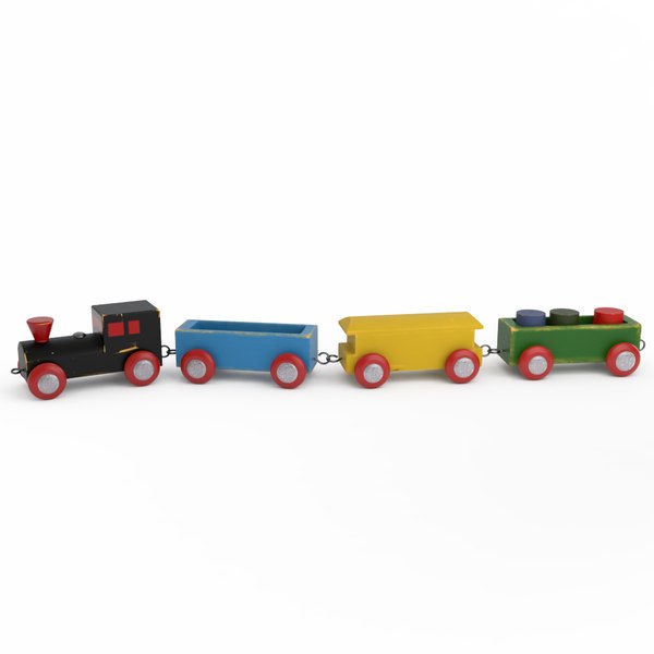 3d brio train model
