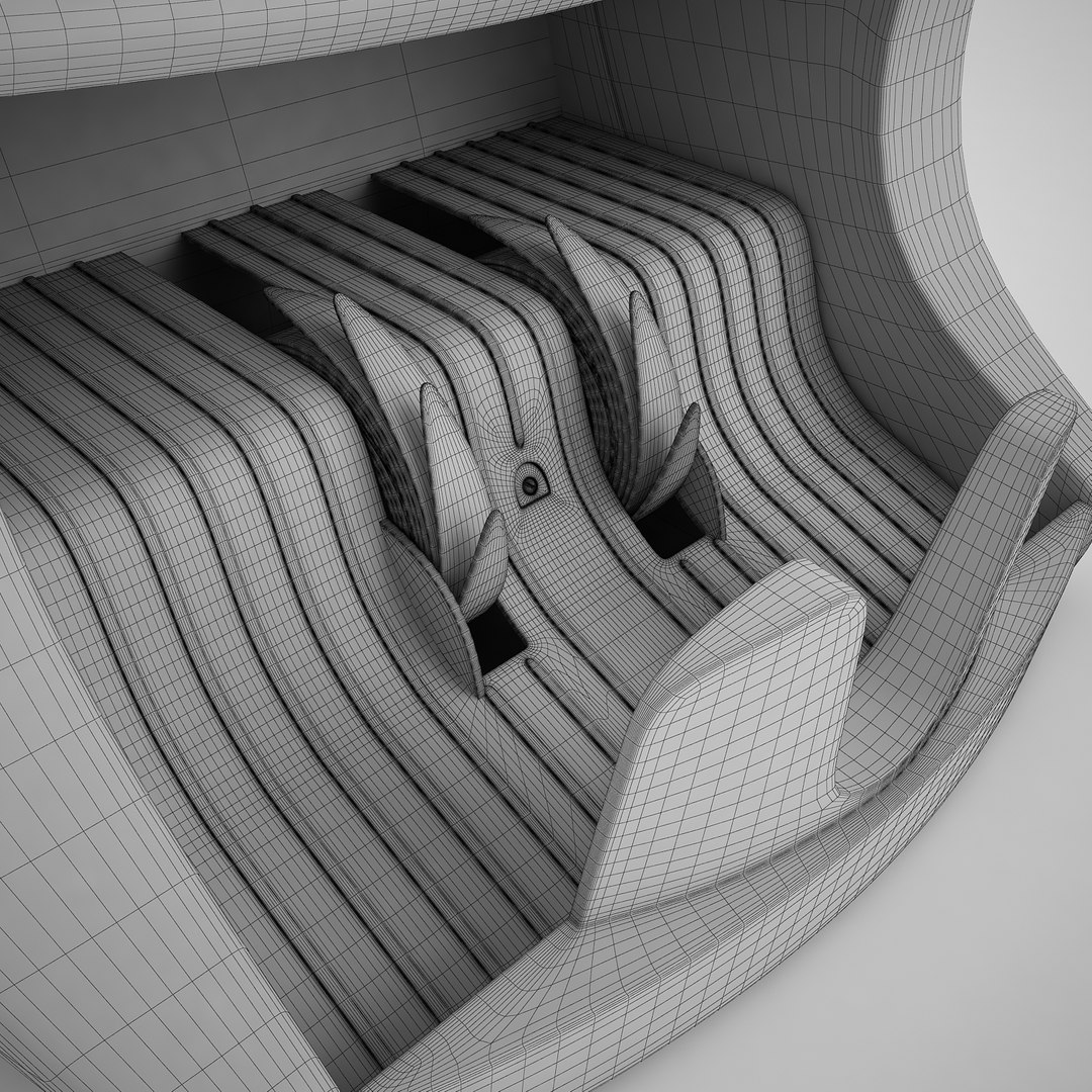 3d currency counter count model