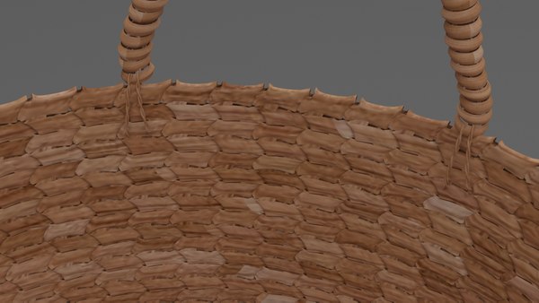 Woven Basket model - TurboSquid 1727367
