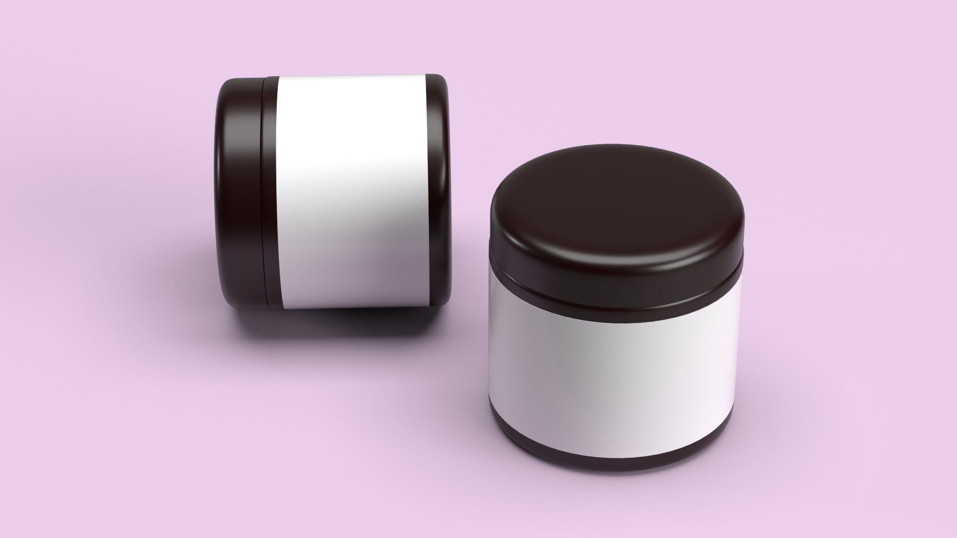 Custom Cream Jar 3D Model - TurboSquid 1853708