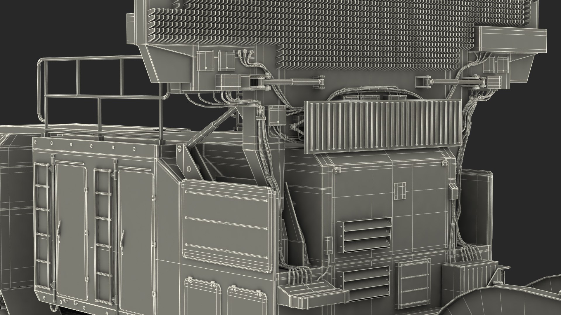 Long Range Radar Tombstone 3D Model - TurboSquid 1648024