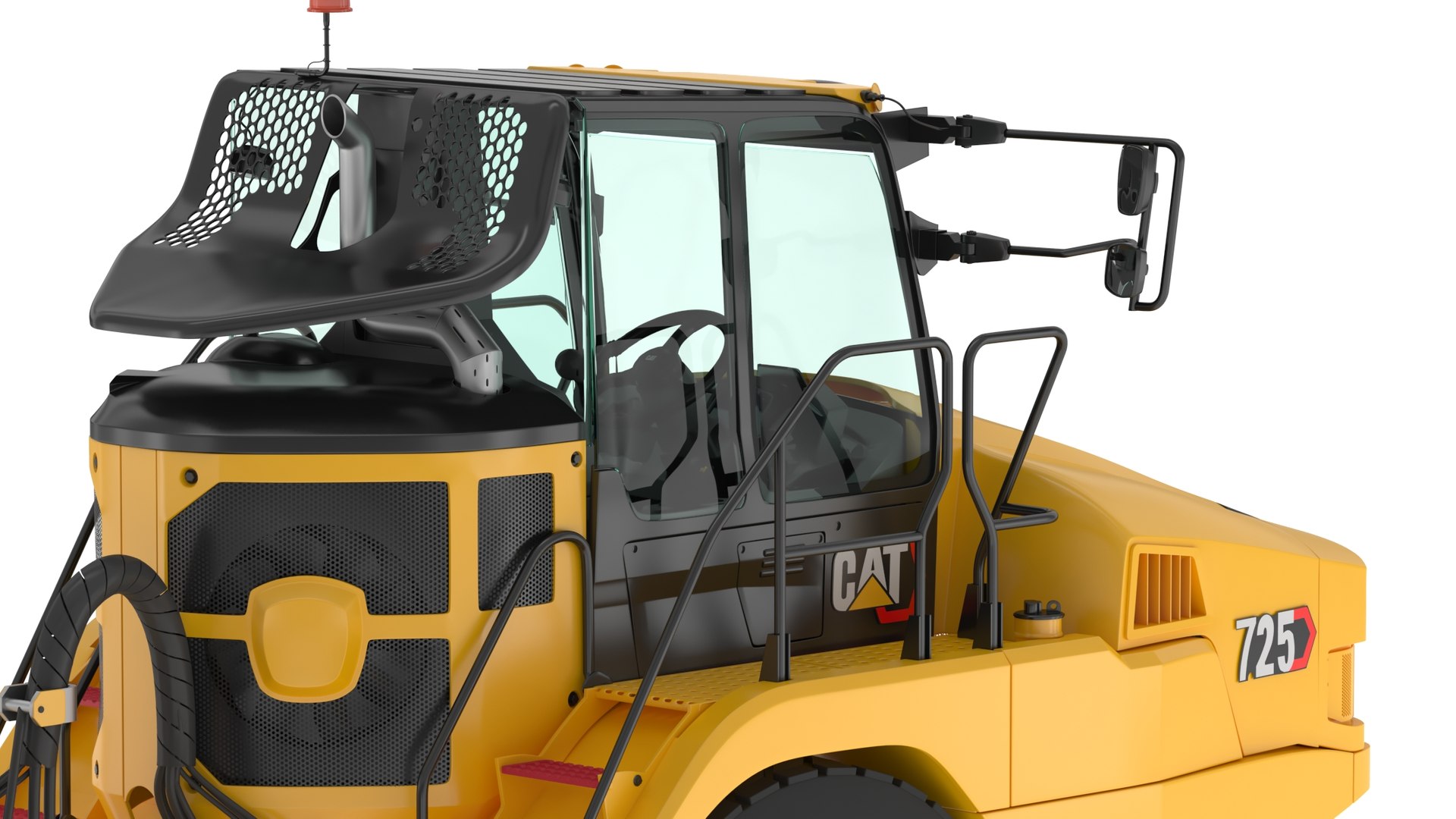 Articulated Truck Bare Chassis 725 Bare Chassis 3D Model - TurboSquid ...