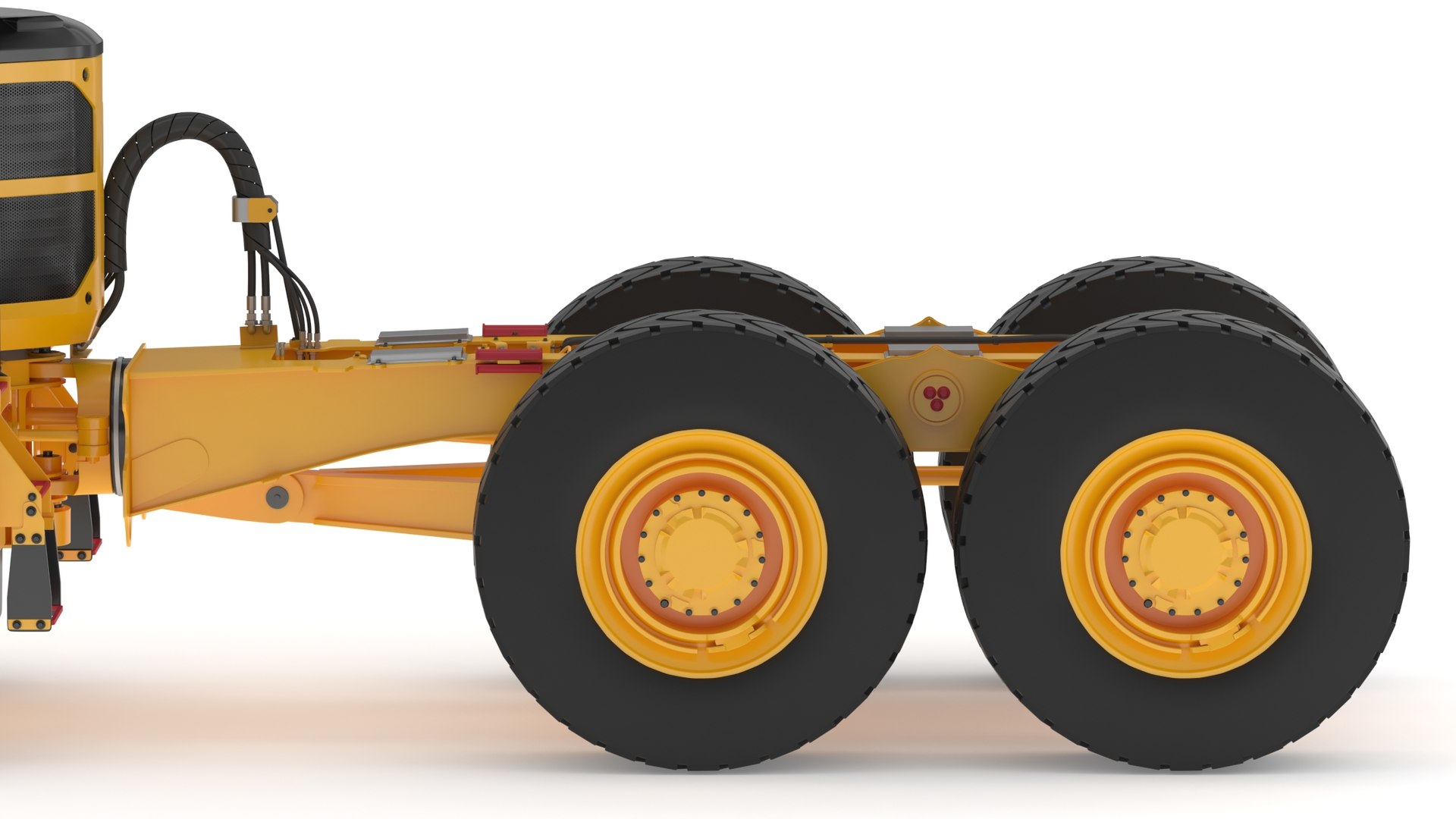 Articulated Truck Bare Chassis 725 Bare Chassis 3D Model - TurboSquid ...