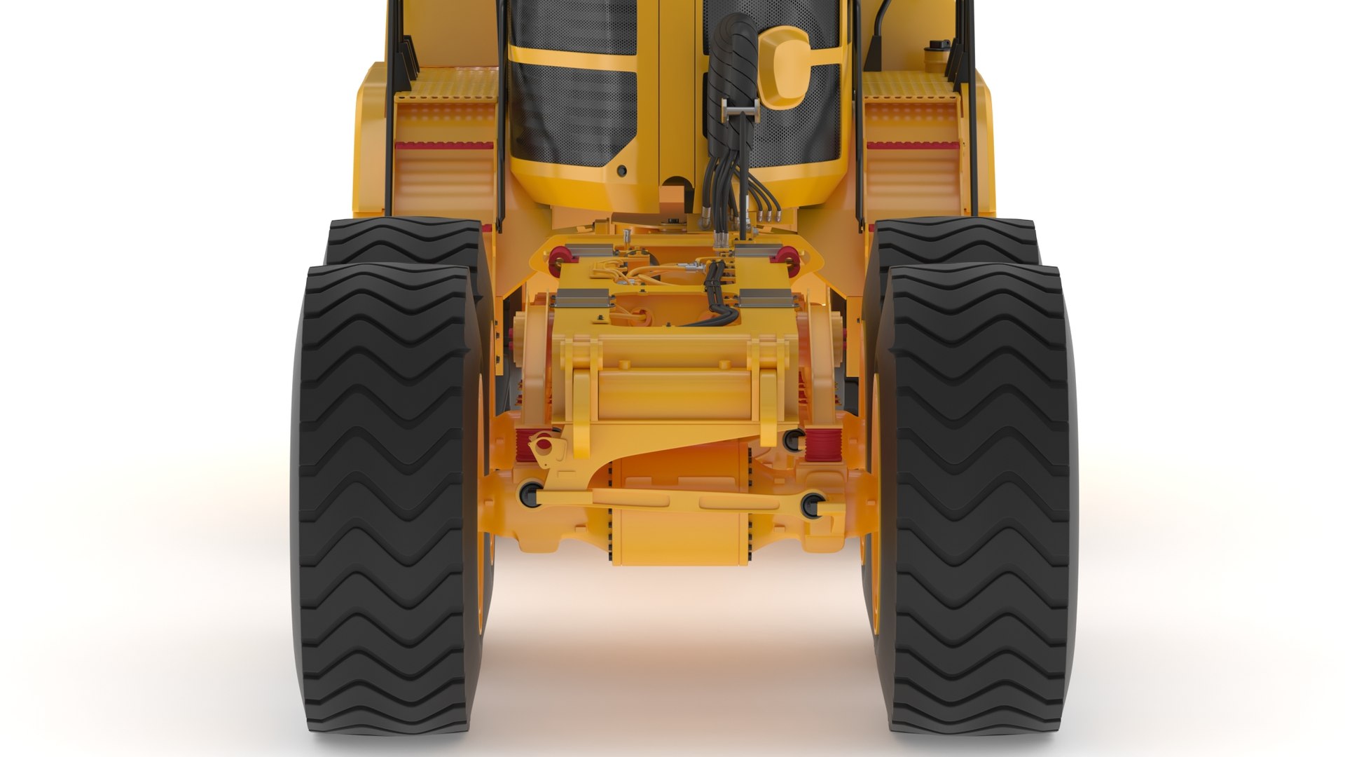 Articulated Truck Bare Chassis 725 Bare Chassis 3D Model - TurboSquid ...