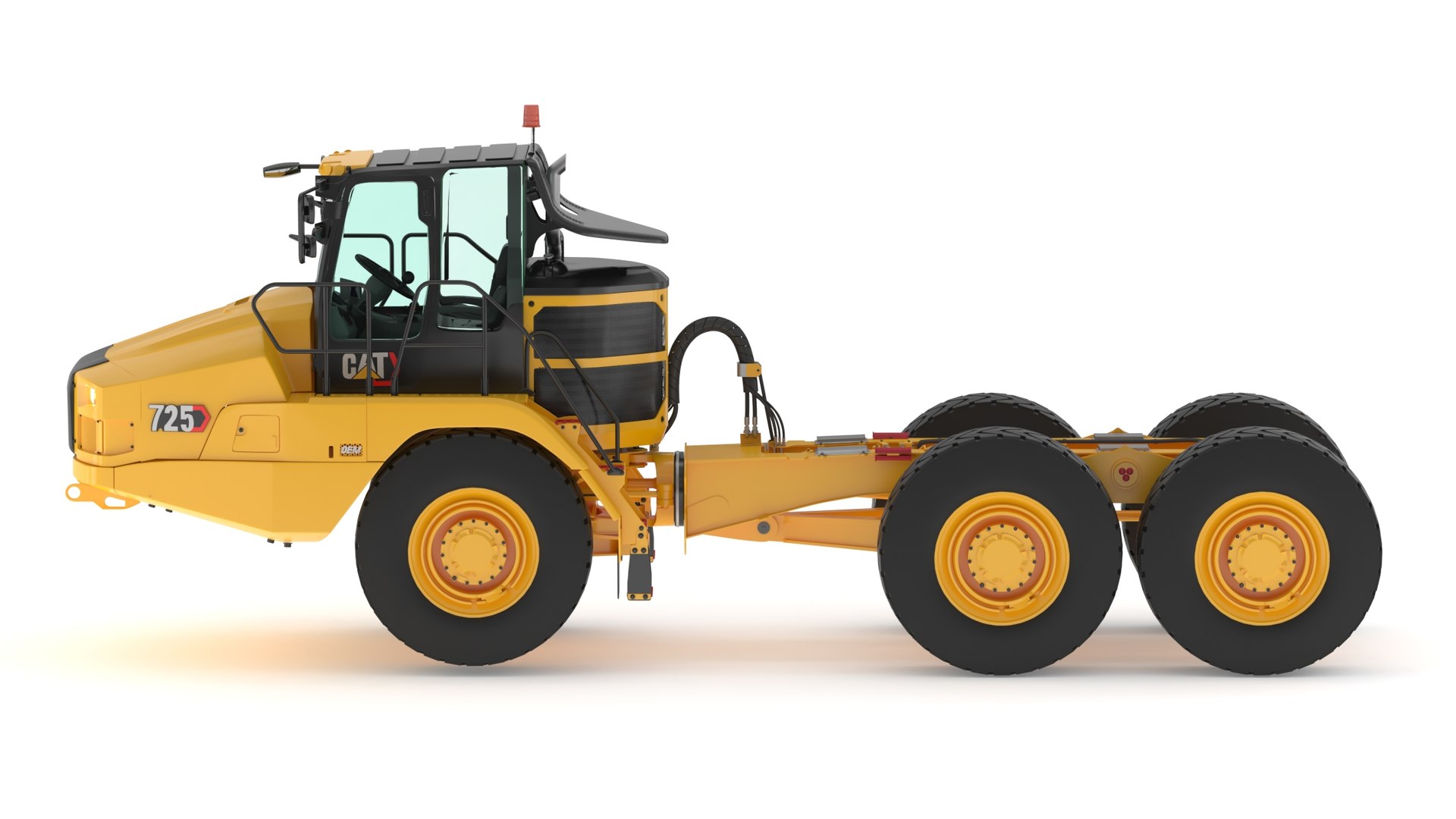 Articulated Truck Bare Chassis 725 Bare Chassis 3D Model - TurboSquid ...