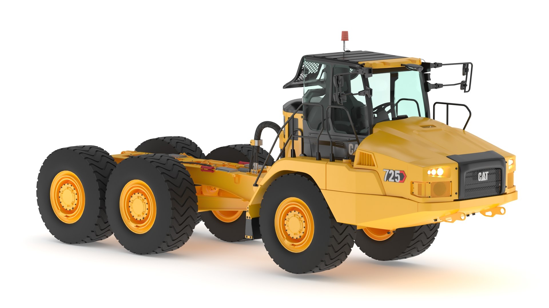 Articulated Truck Bare Chassis 725 Bare Chassis 3D Model - TurboSquid ...