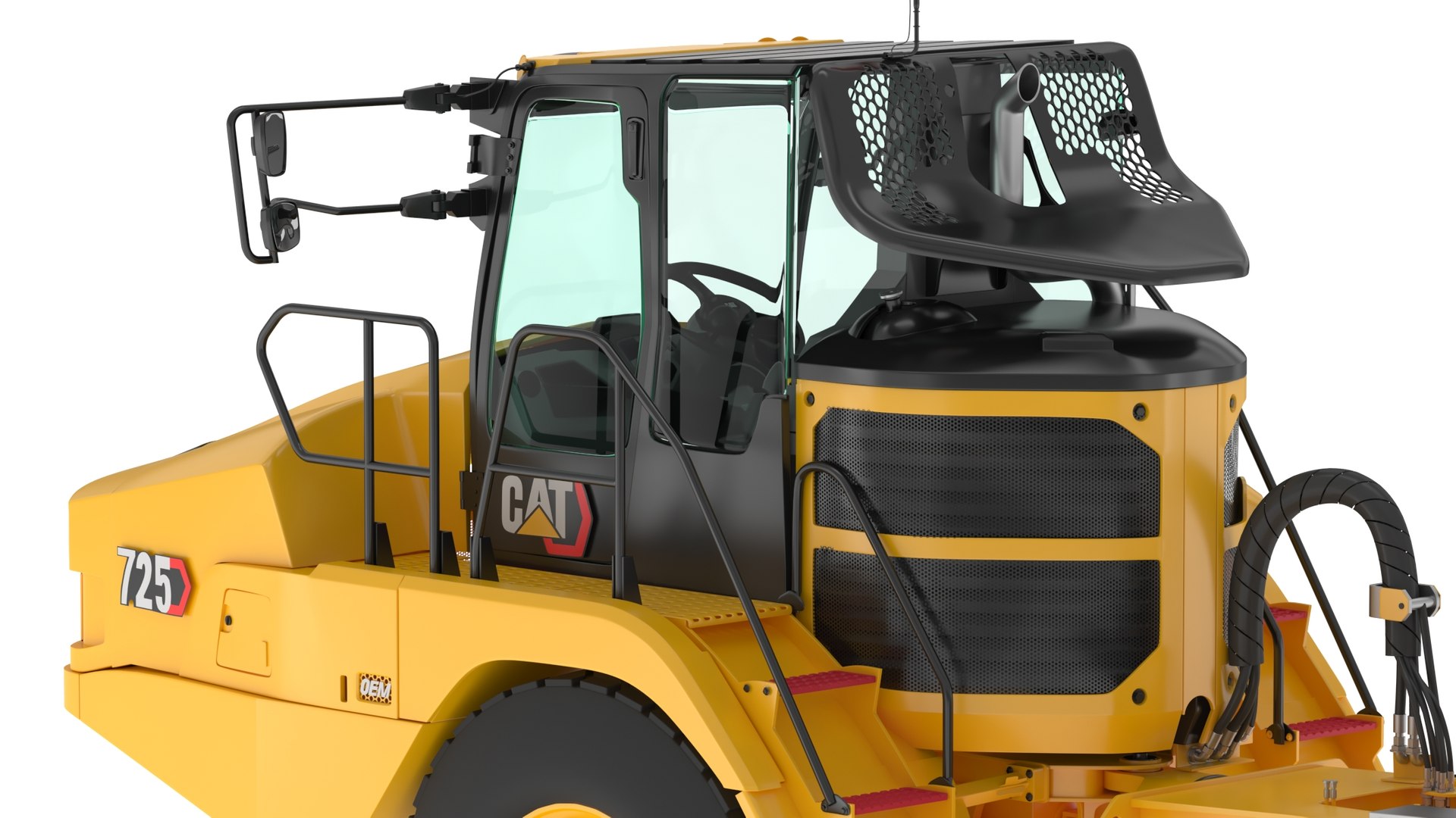 Articulated Truck Bare Chassis 725 Bare Chassis 3D Model - TurboSquid ...
