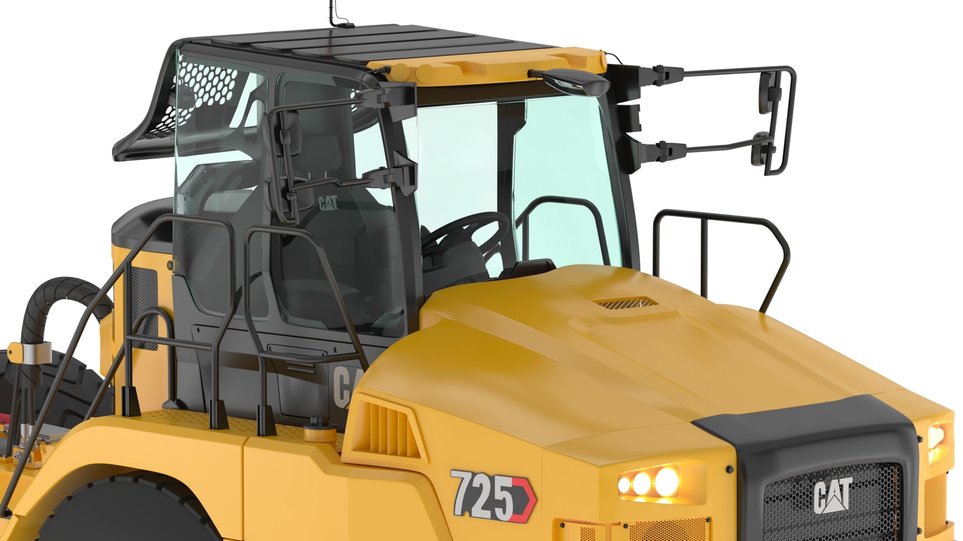 Articulated Truck Bare Chassis 725 Bare Chassis 3D Model - TurboSquid ...