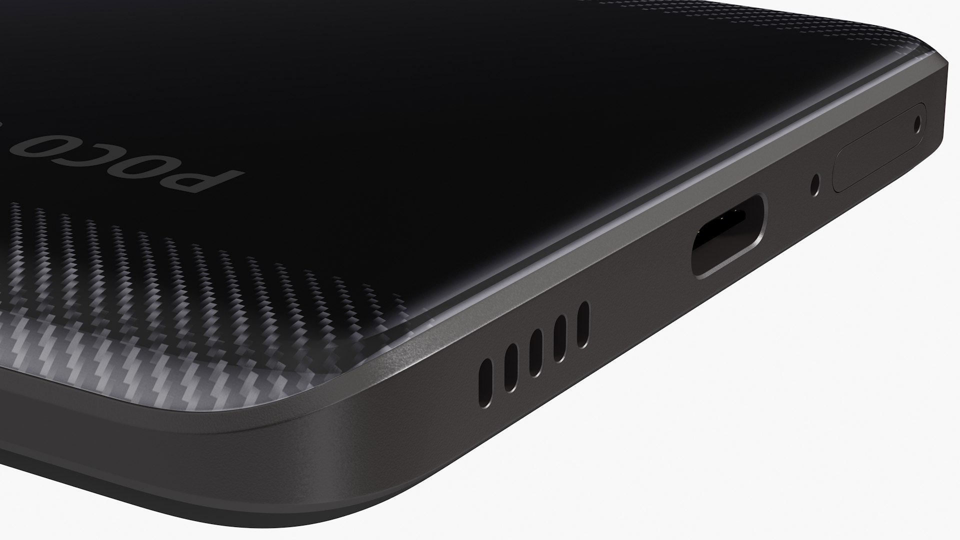 3D Model Xiaomi Poco F5 Pro Black - TurboSquid 2073955