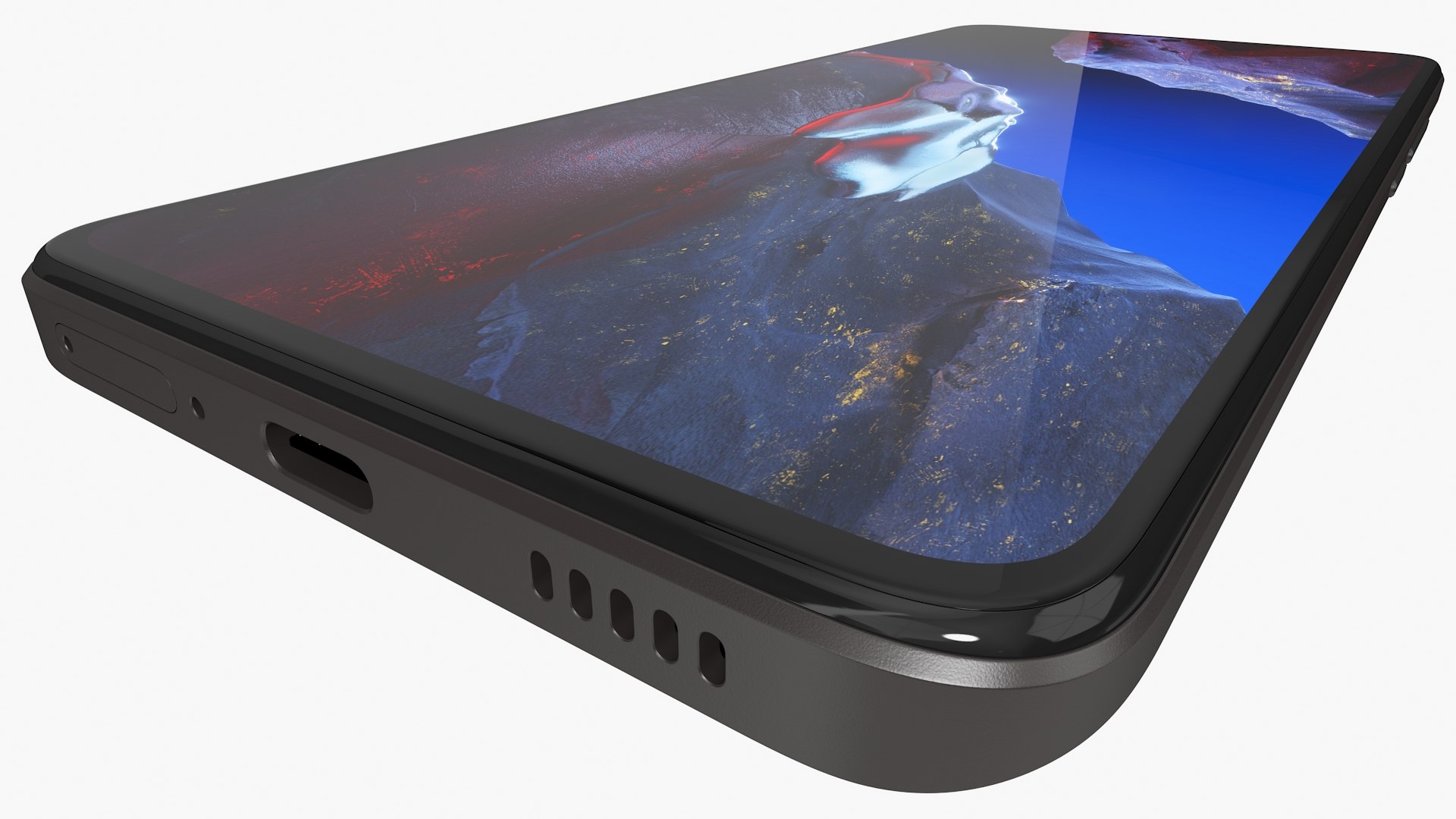 3D Model Xiaomi Poco F5 Pro Black - TurboSquid 2073955