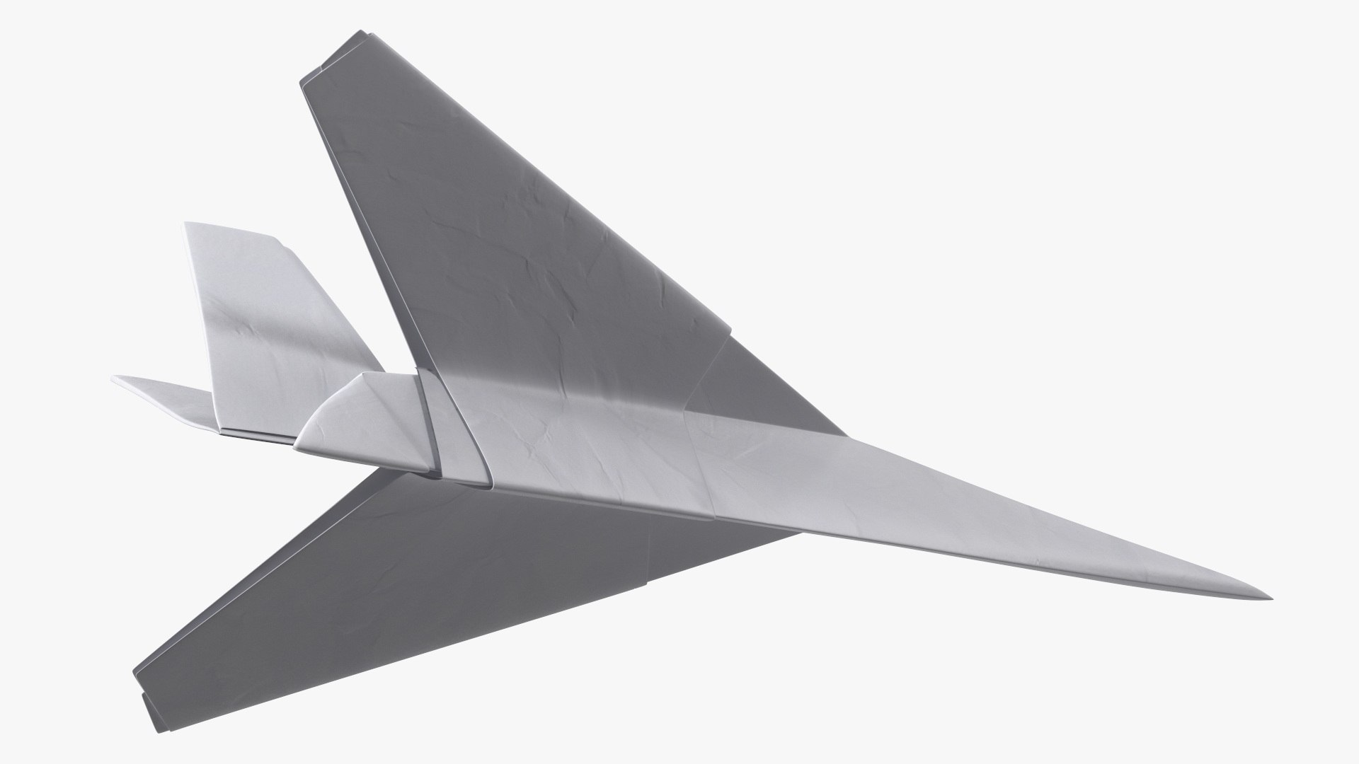 Origami Paper Airplane Model - TurboSquid 2261353