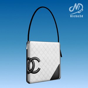 chanel ligne designer bag 3d max