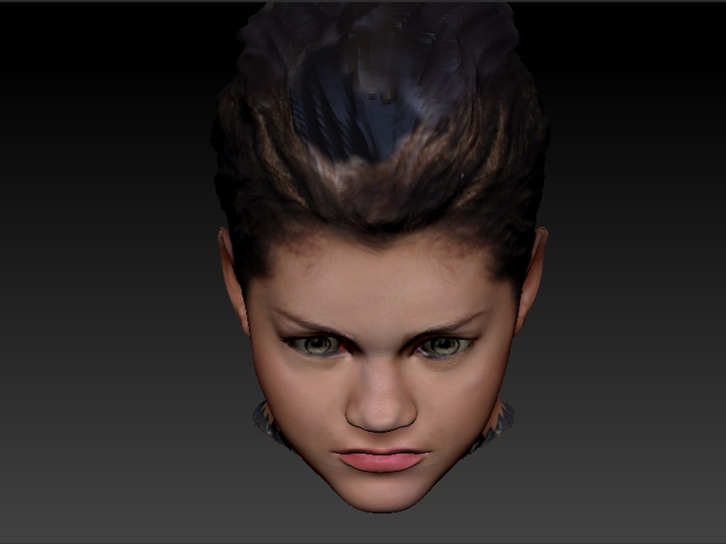 selena gomez head
