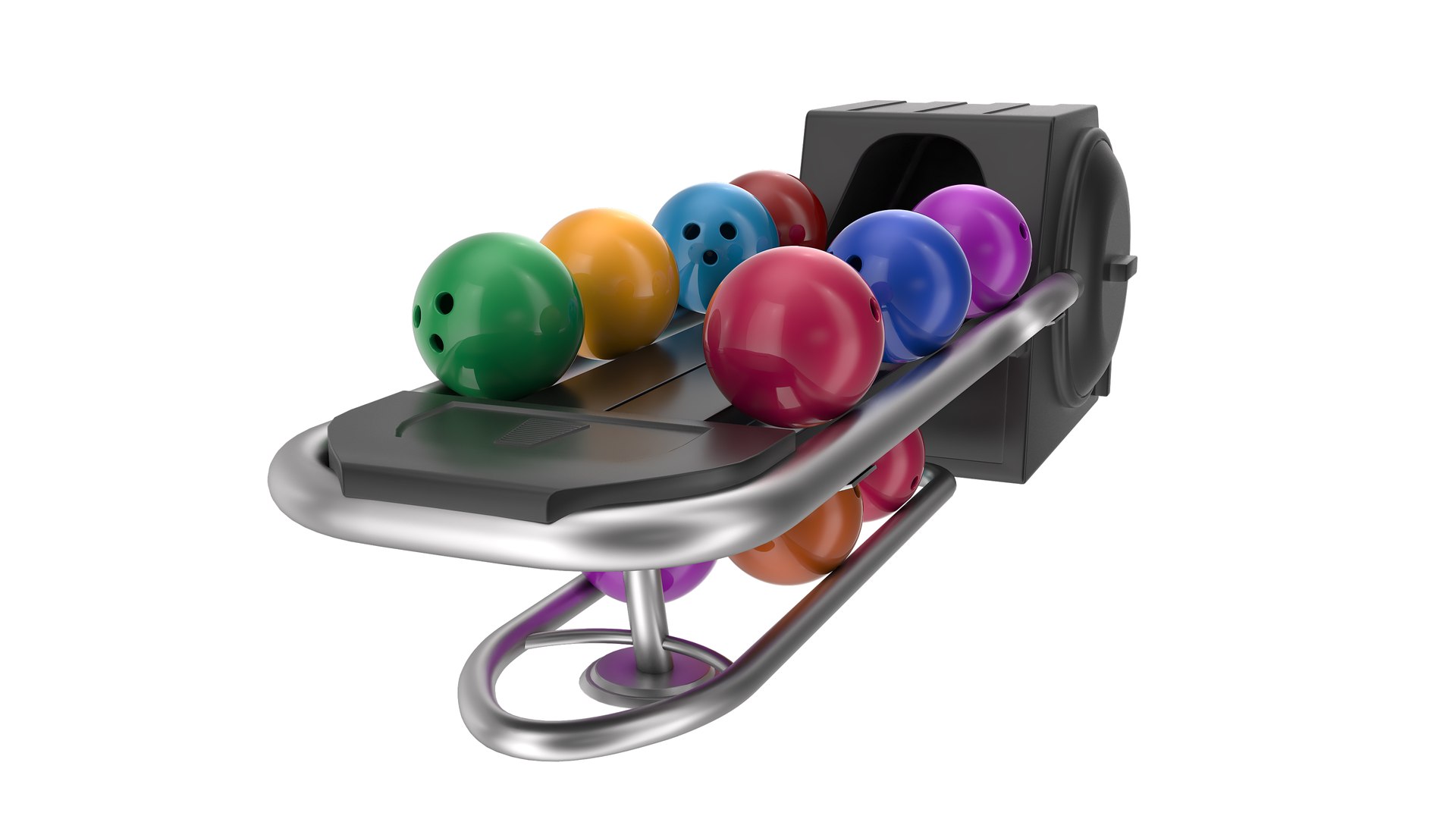 3D Bowling Return System Model - TurboSquid 2257398