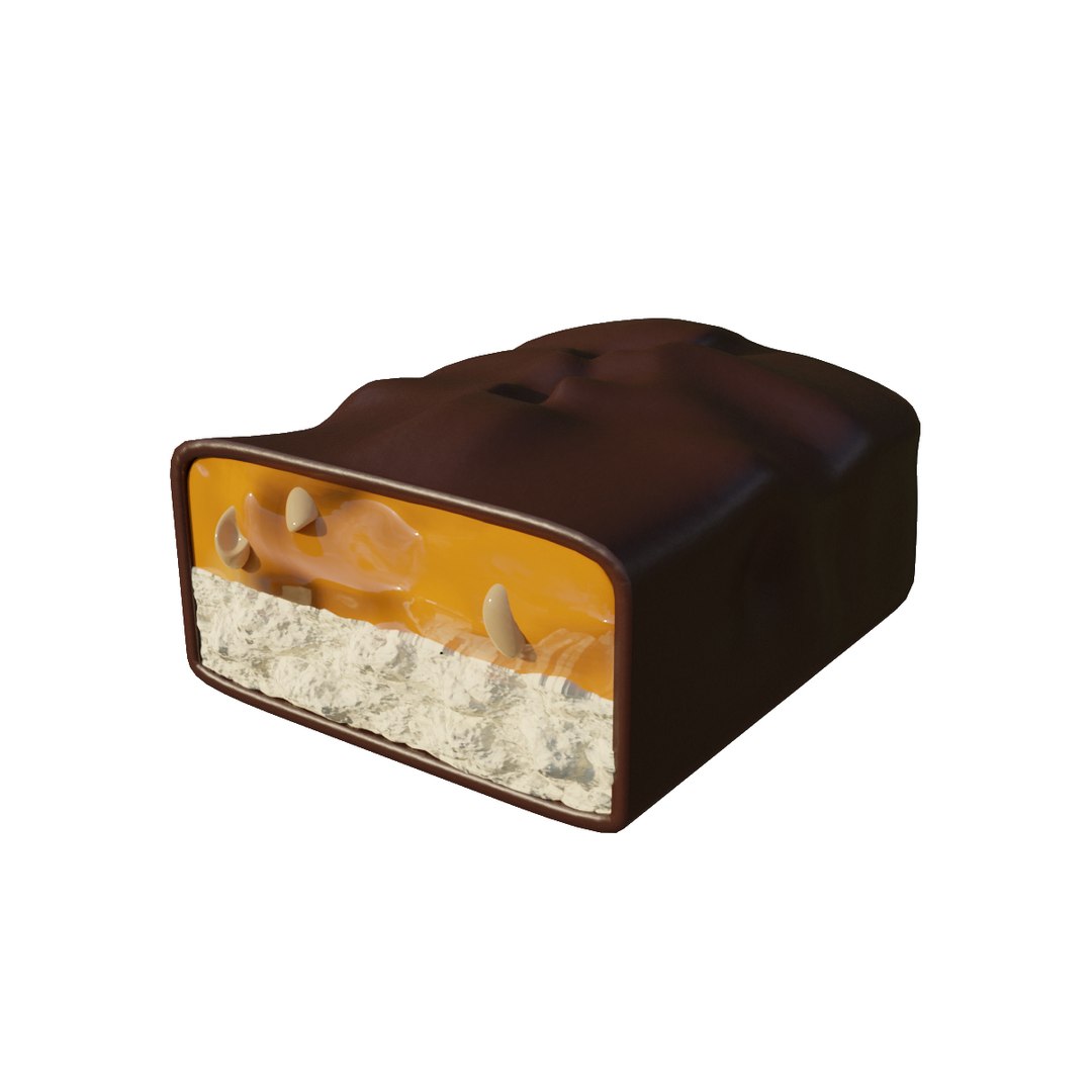 3D Snicker Chocolate - TurboSquid 2124487
