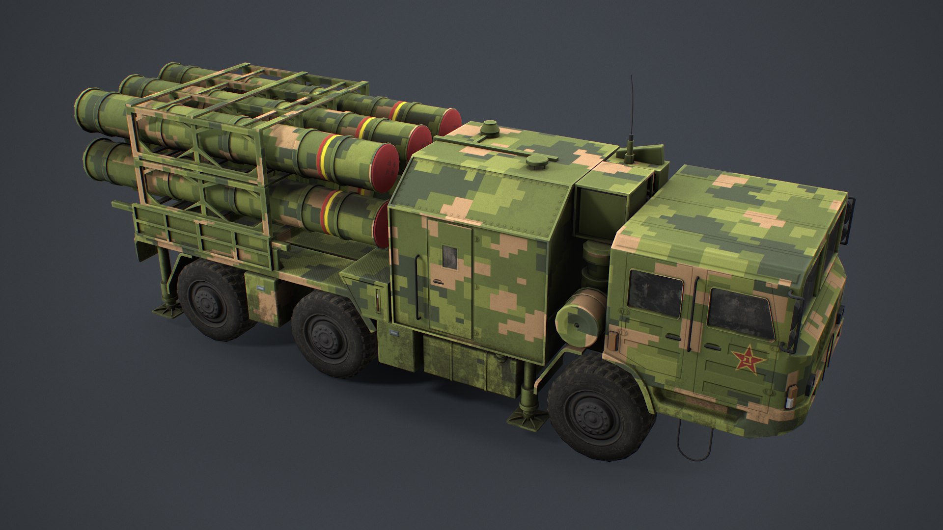 3D China Army - TurboSquid 1705312