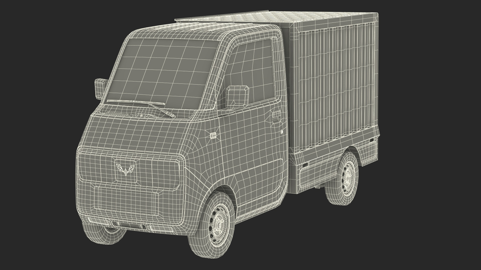Wuling E10 Mini Truck Grey Color Rigged 3D - TurboSquid 2157099