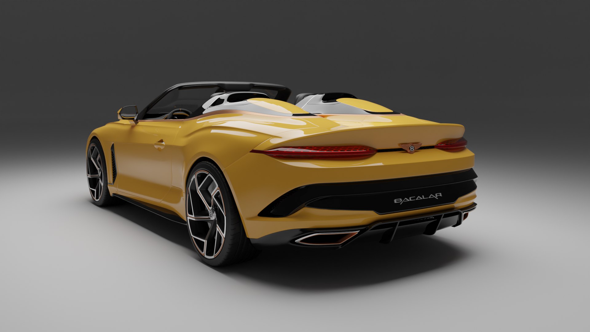 3D BENTLEY MULLINER BACALAR - TurboSquid 2385128