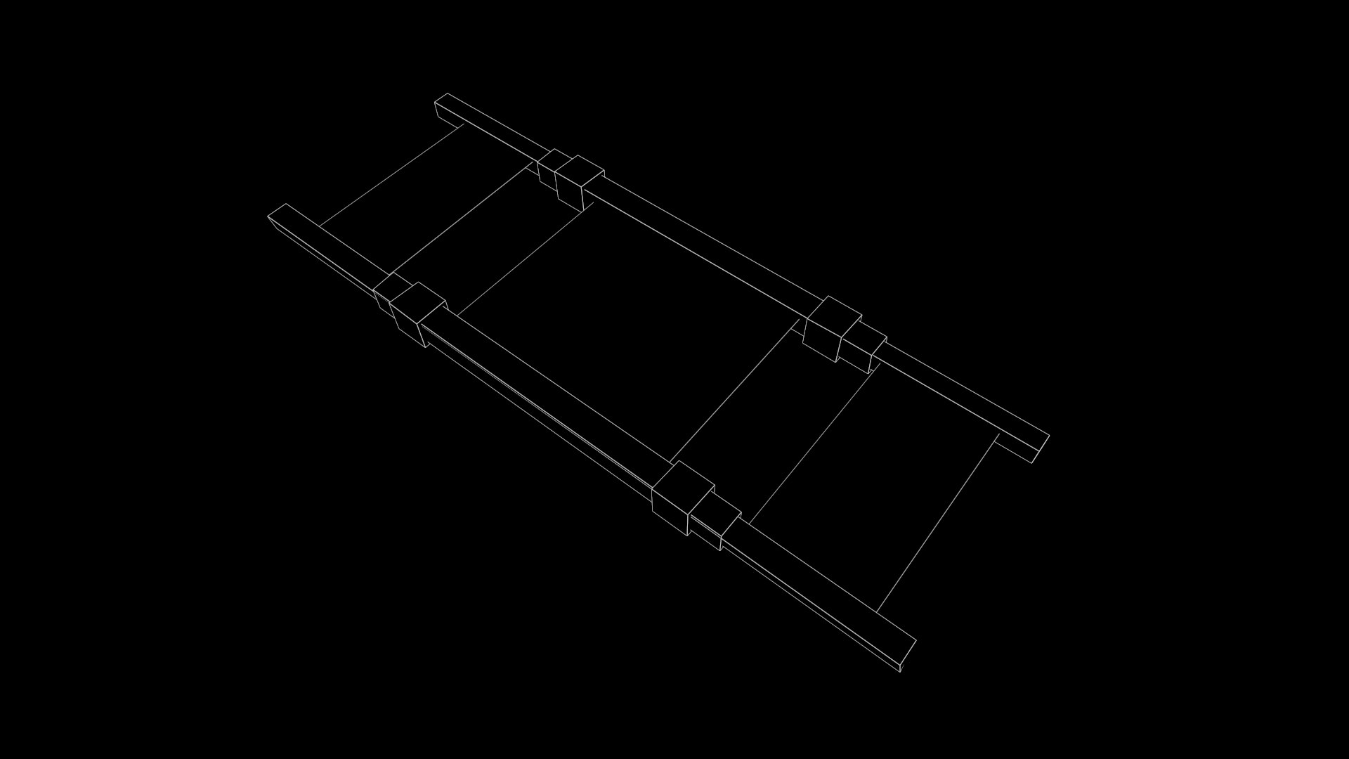 Military Stretcher Game Ready - Low Poly 3D Model Low-poly 3D model ...
