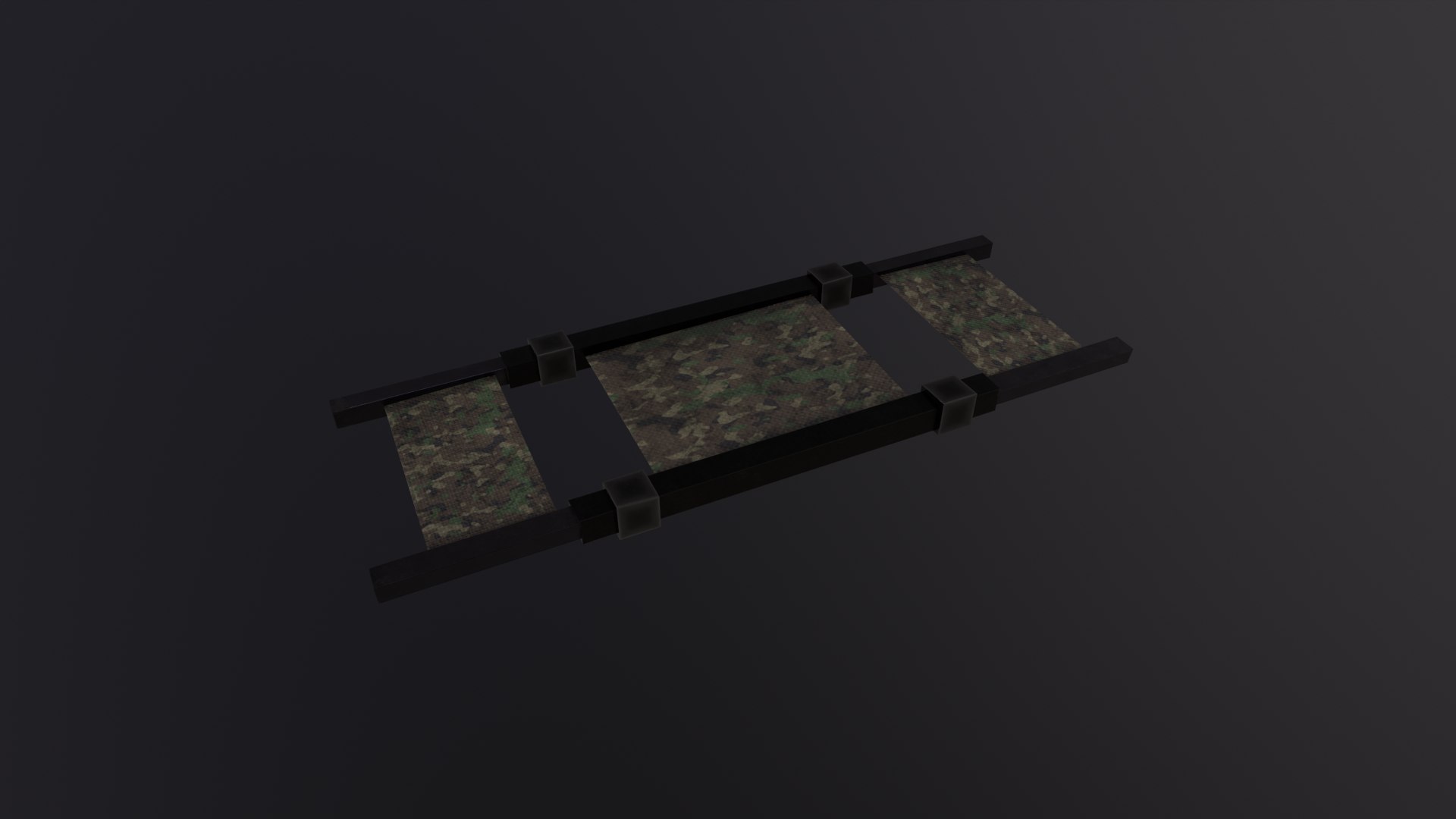 Military Stretcher Game Ready - Low Poly 3D Model Low-poly 3D model ...