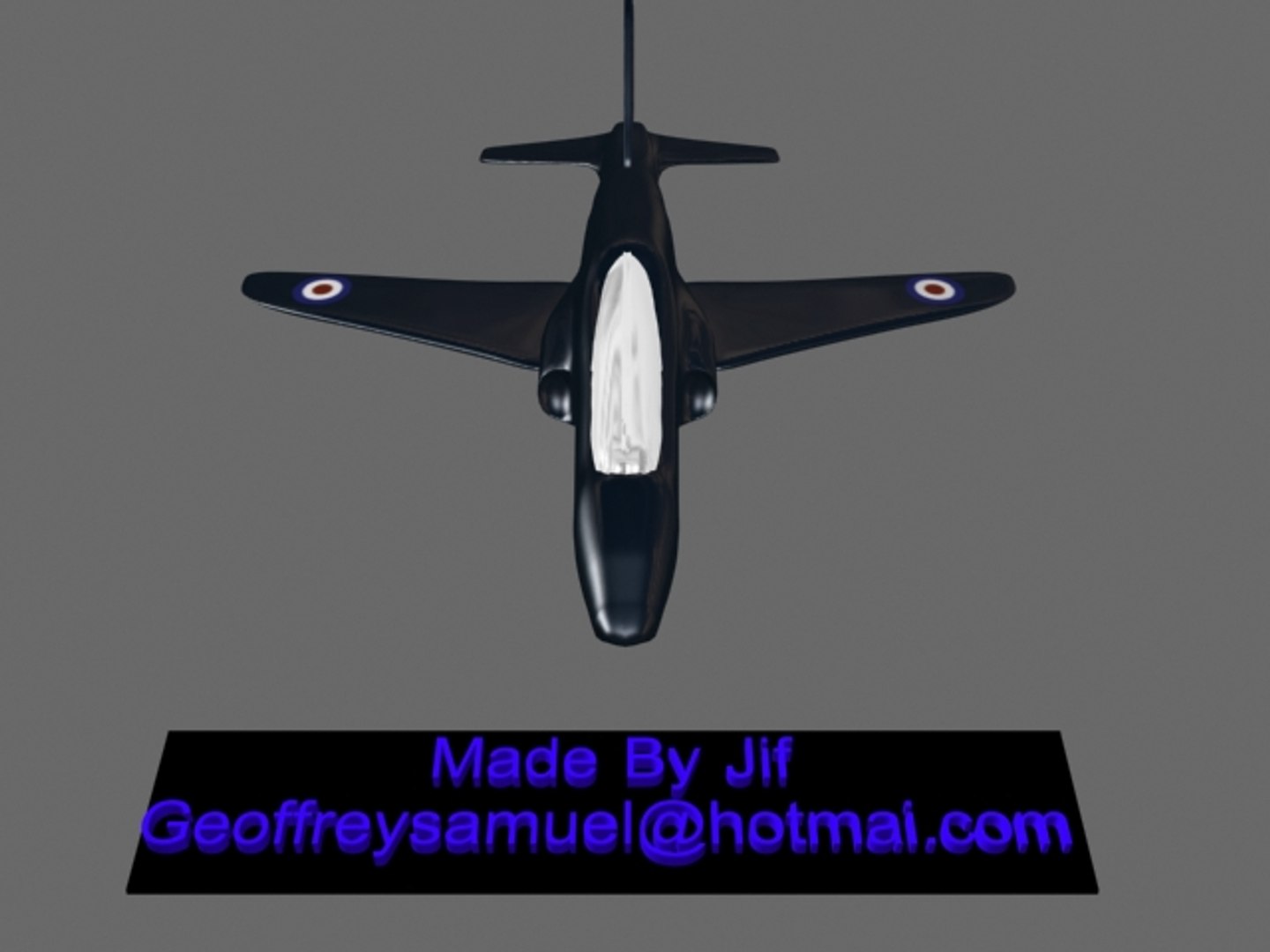 3d model raf hawk