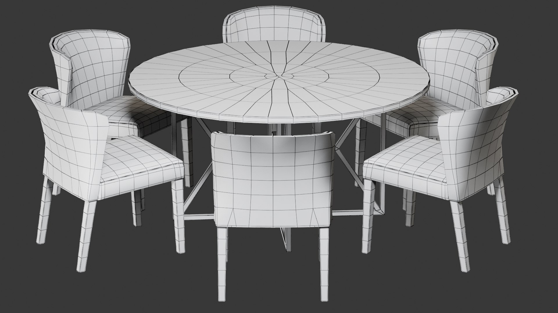 3D realistic dining table hayes - TurboSquid 1537918