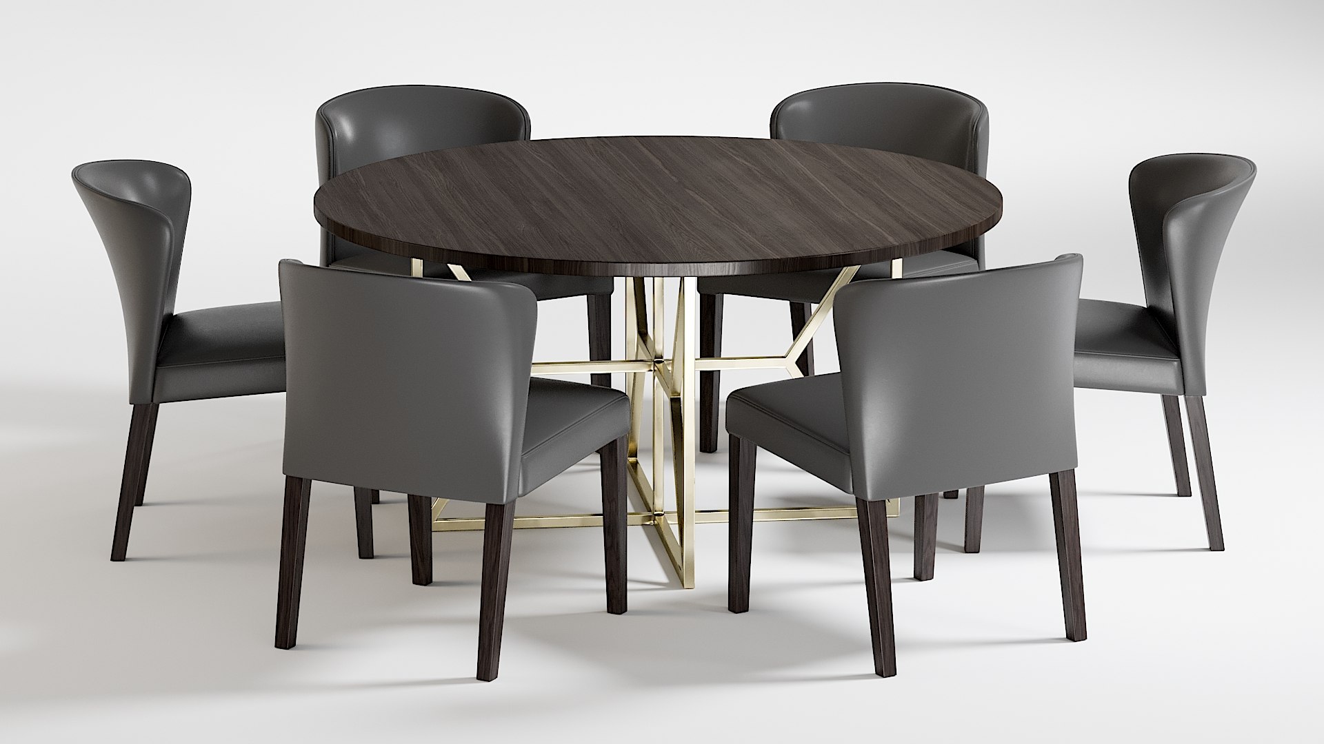 3D Realistic Dining Table Hayes - TurboSquid 1537918