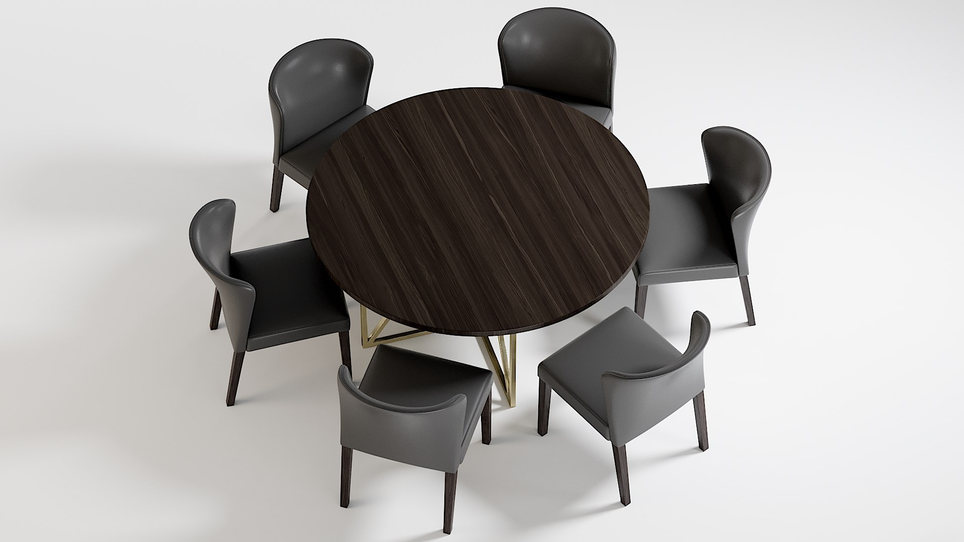 3D Realistic Dining Table Hayes - TurboSquid 1537918