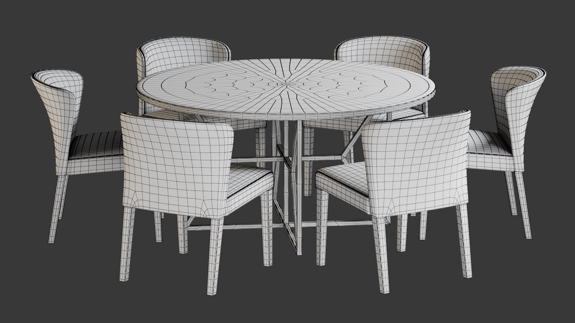 3D Realistic Dining Table Hayes - TurboSquid 1537918