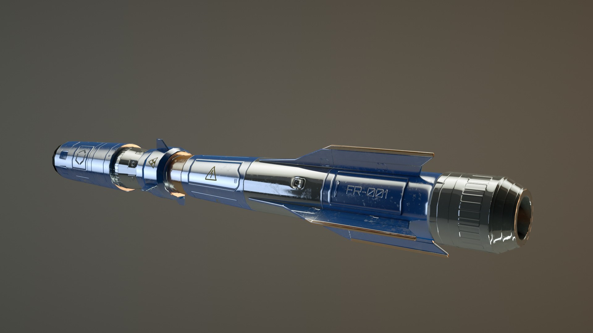 Rocket Military 3D Model - TurboSquid 1687540