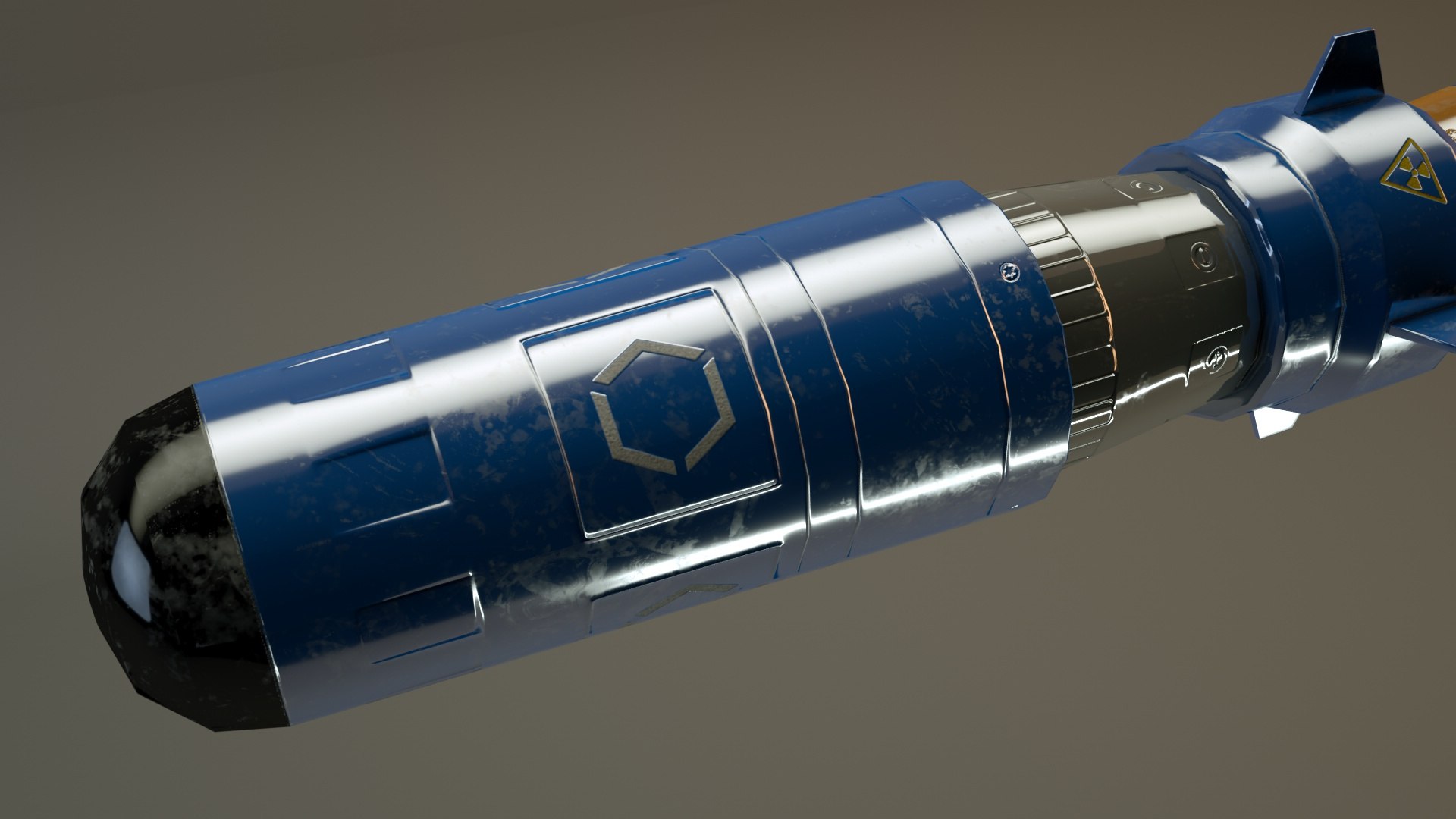 Rocket Military 3D Model - TurboSquid 1687540