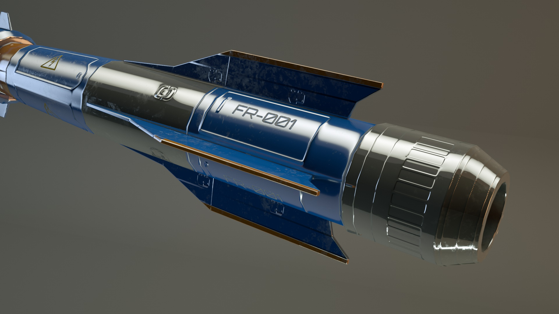 Rocket military 3D model - TurboSquid 1687540