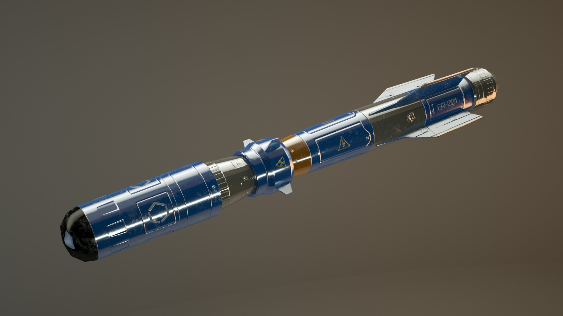 Rocket Military 3D Model - TurboSquid 1687540