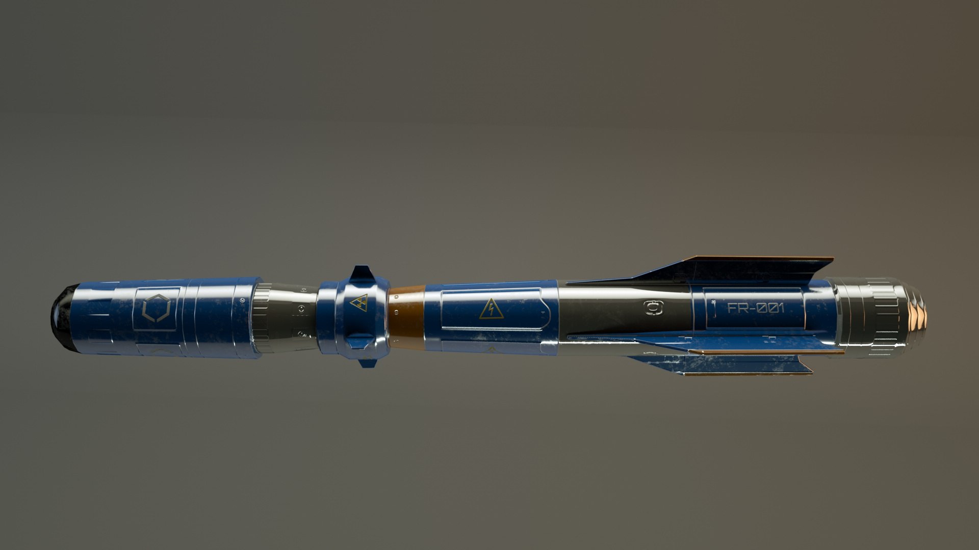 Rocket Military 3D Model - TurboSquid 1687540