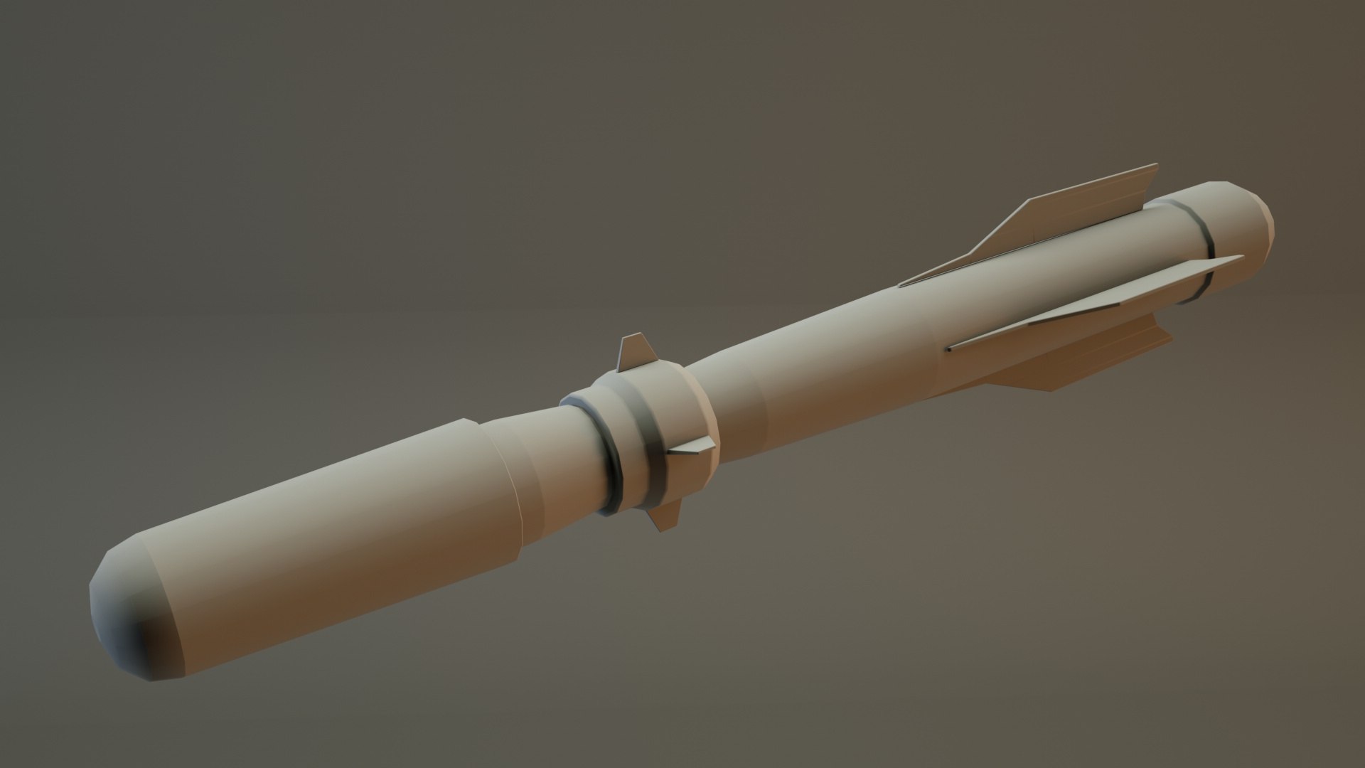 Rocket Military 3D Model - TurboSquid 1687540