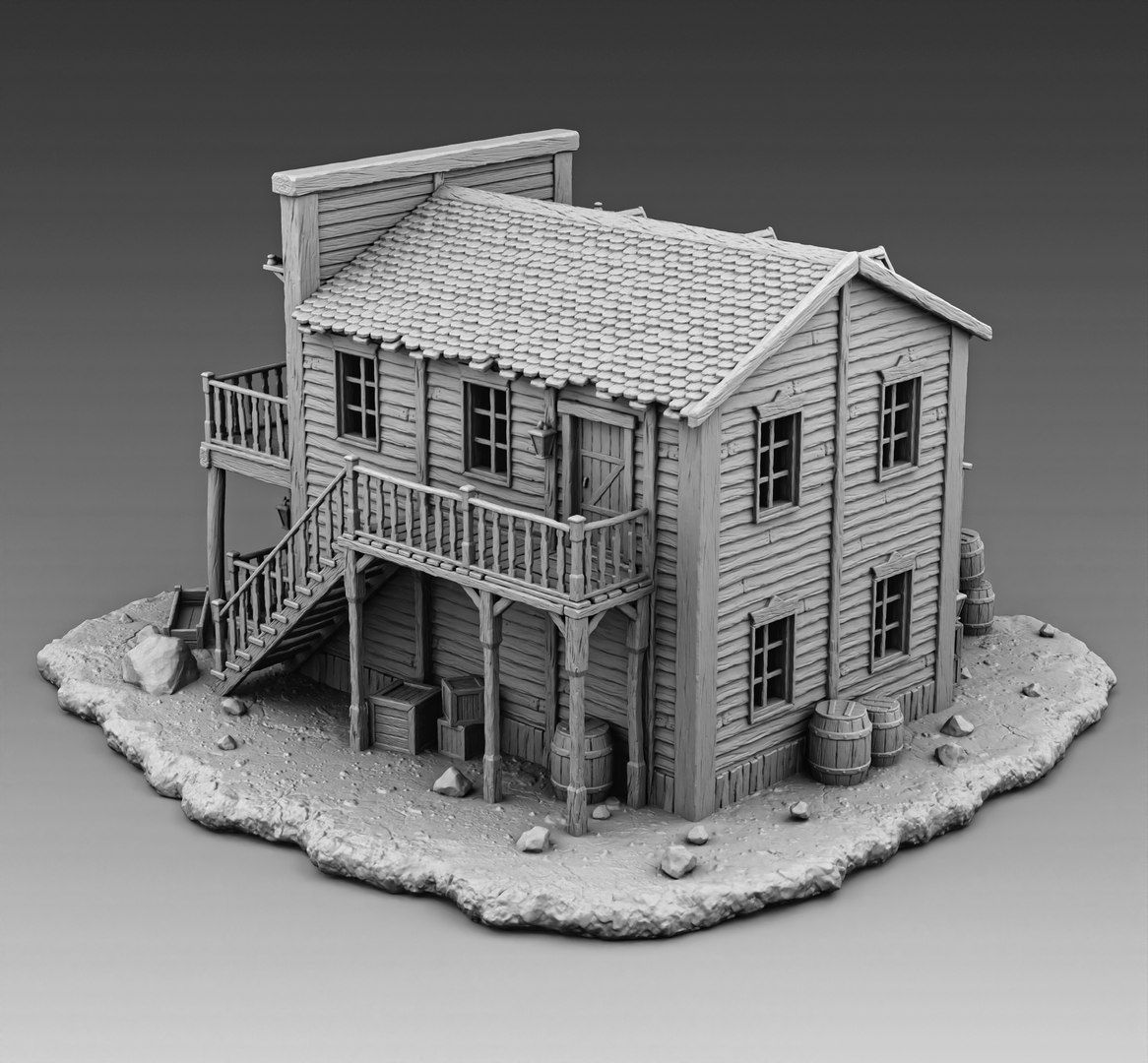 3D Big shop - TurboSquid 1945948