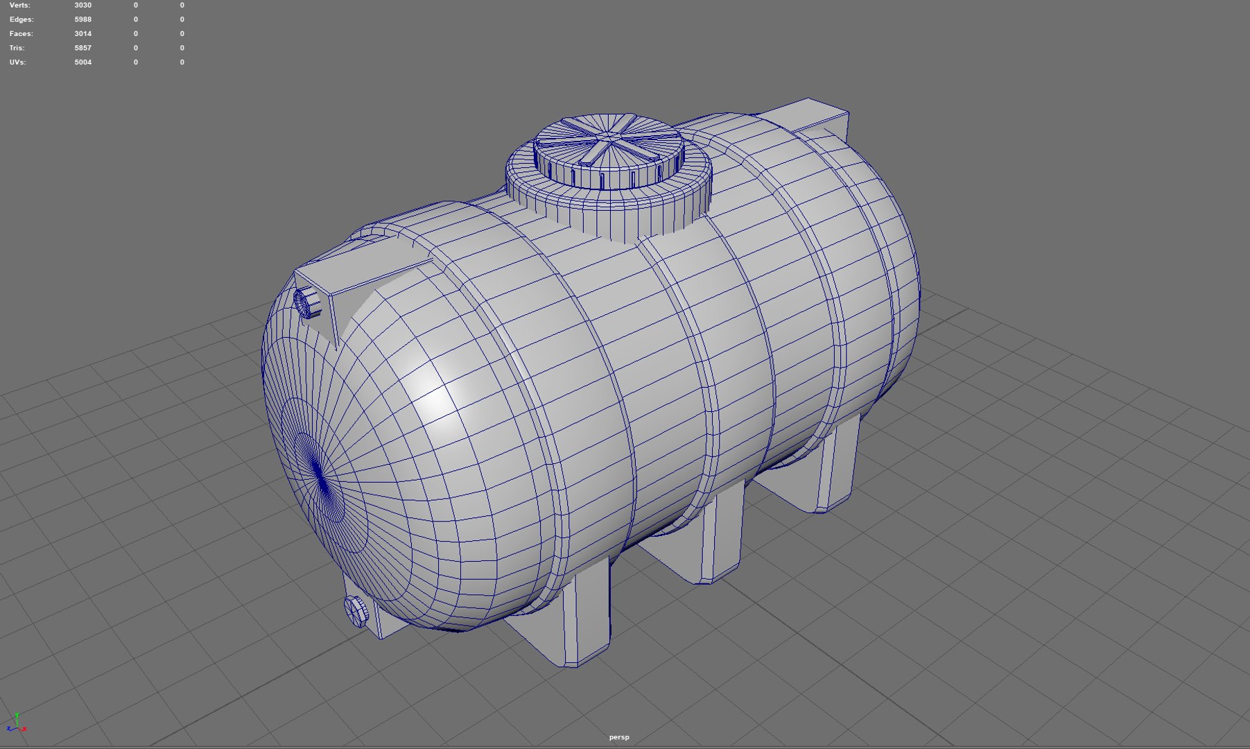 3D Water Tank - TurboSquid 1615231