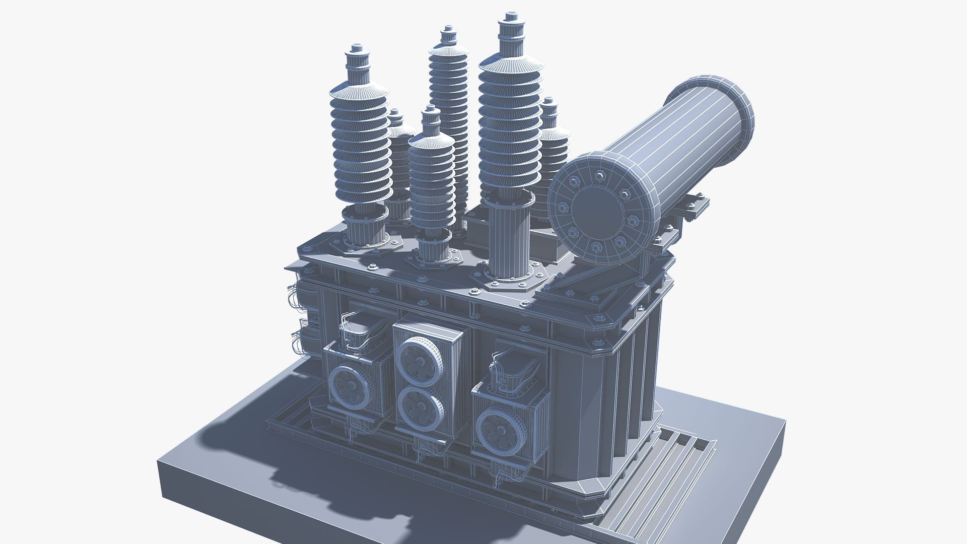 3D Industrial Transformer 02 Model - TurboSquid 1964669