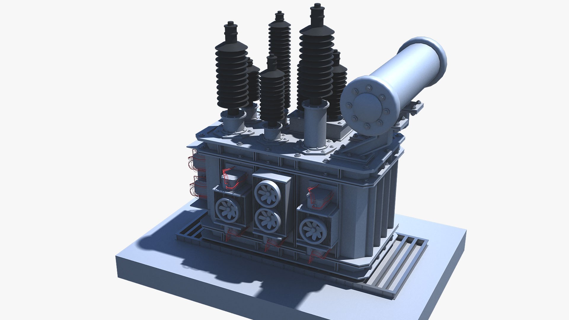 3D Industrial Transformer 02 Model - TurboSquid 1964669