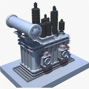 Electrical Transformer 3D Models for Download | TurboSquid