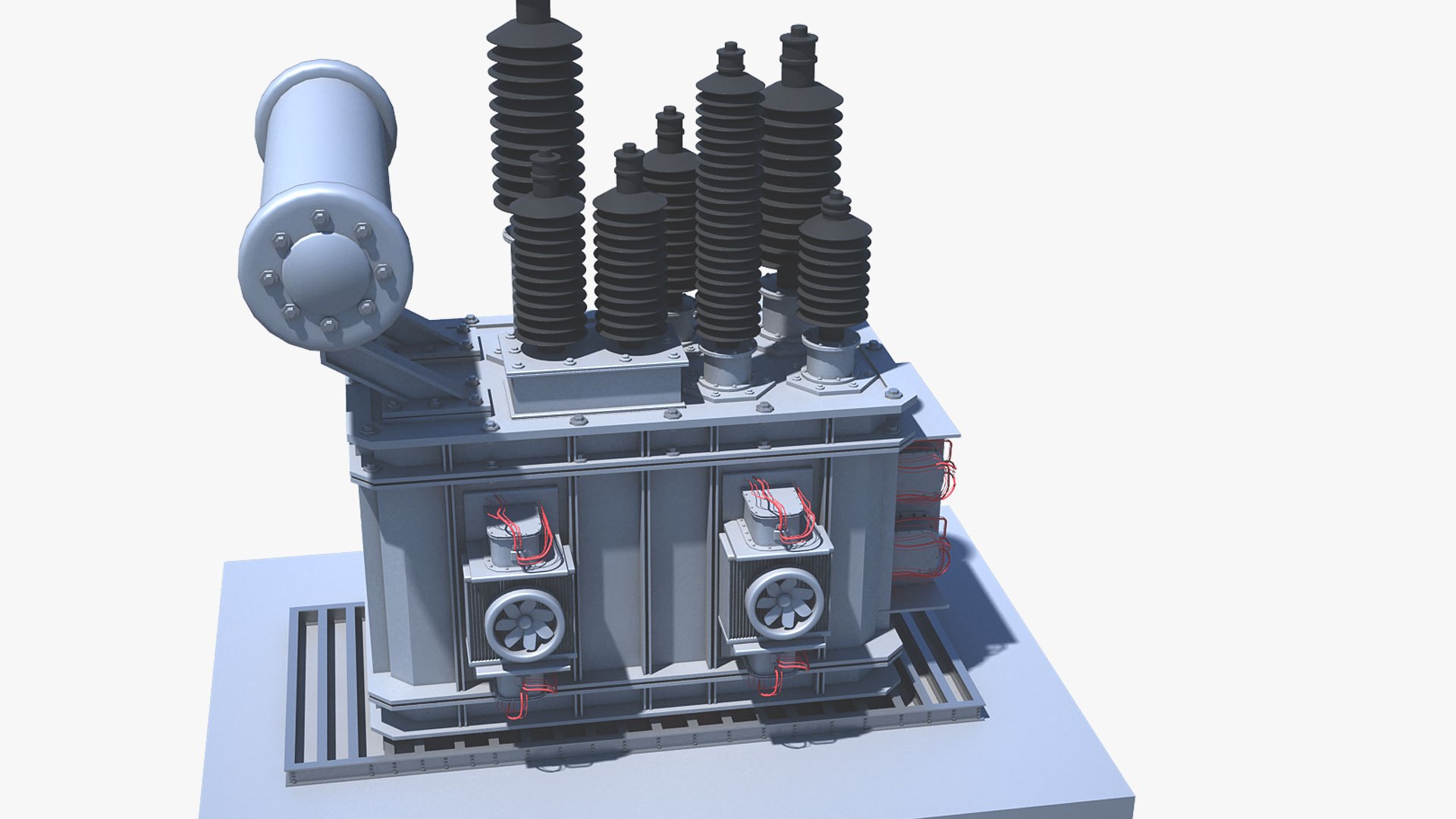3D Industrial Transformer 02 Model - TurboSquid 1964669