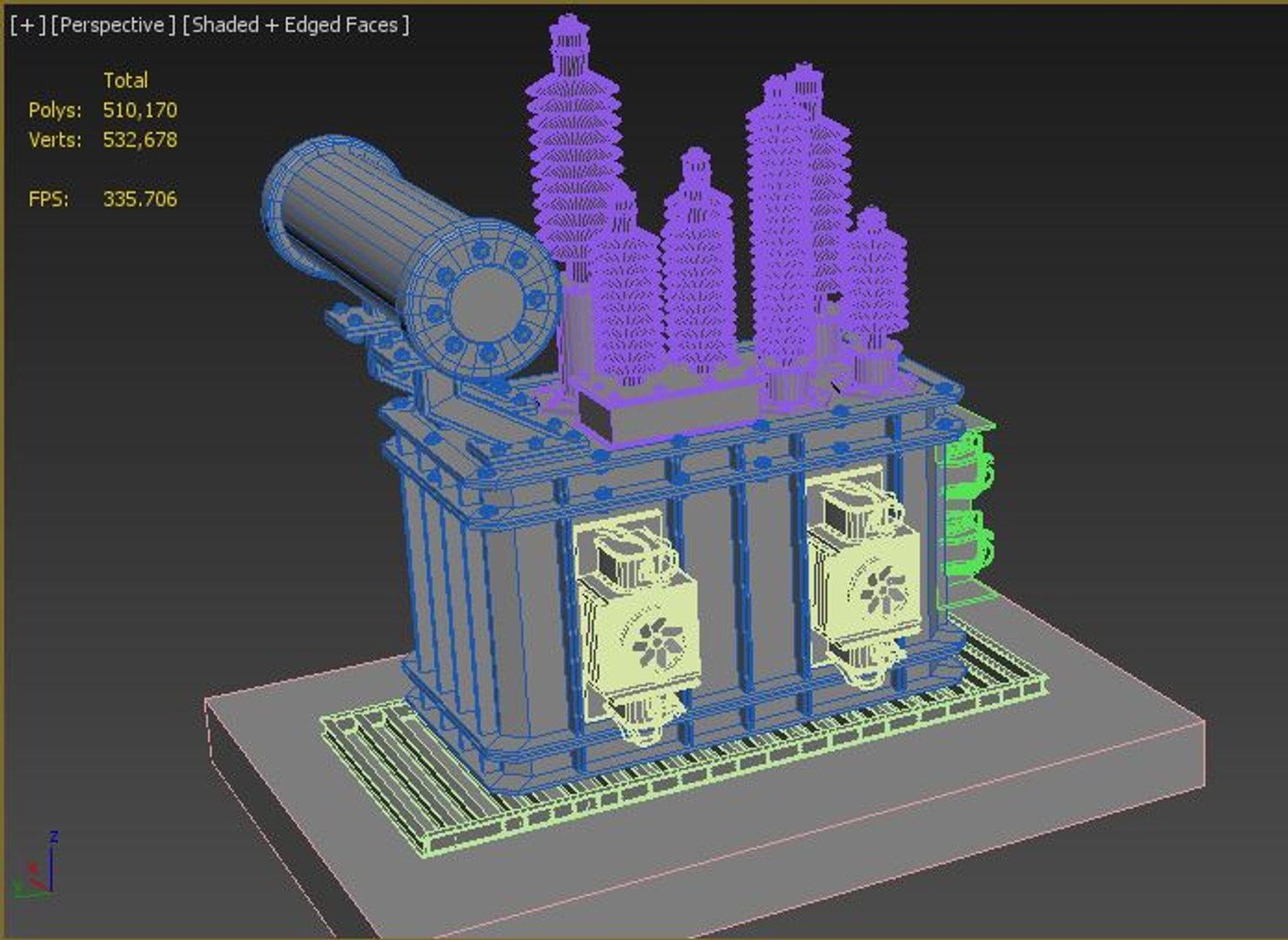 3D Industrial Transformer 02 Model - TurboSquid 1964669